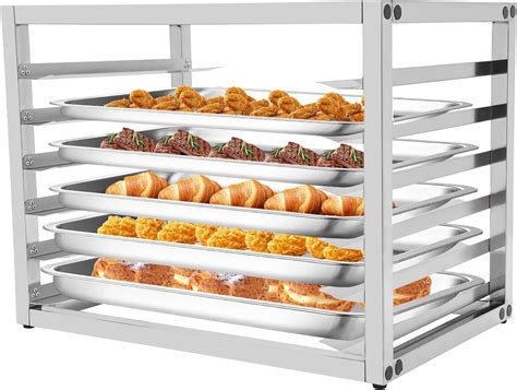 Vpabes Bakery Bun Pan Speed Rack 6 Sheetscommercial Pan