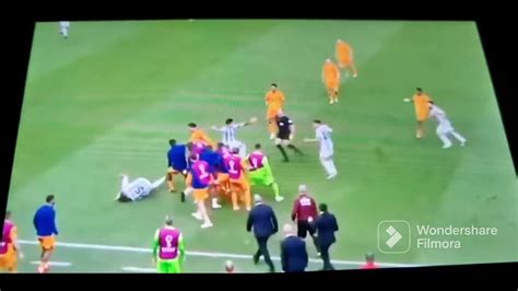 Van Dijk Vs Paredes👊 Youtube