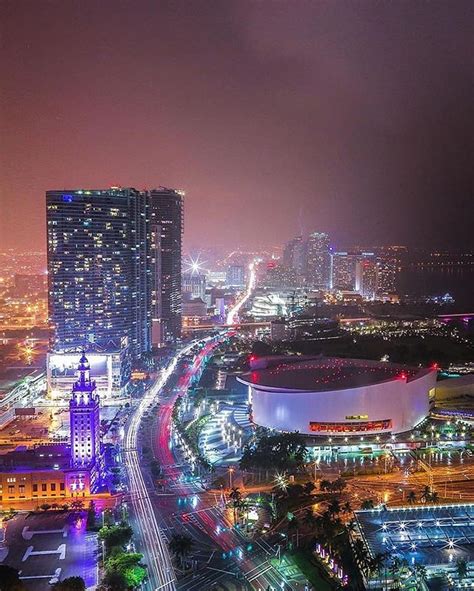 American Airlines Arena Night