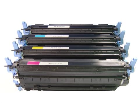 Color Toner Cartridge For Hp 2600 Q6000a Q6001a Toner And Color