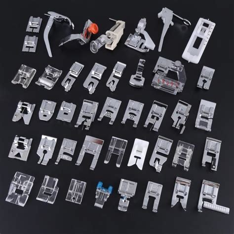 Sonew pied de machine à coudre 42 pièces ensemble pièces de Machine à