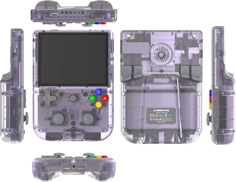 Newcomer Rg405v Handheld Game Console 4 Inch Touch T618 Cpu Portable Game Console