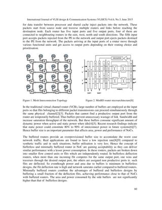 MINIMALLY BUFFERED ROUTER USING WEIGHTED DEFLECTION ROUTING FOR MESH