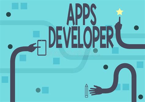 conceptual display apps developer internet concept graphic artist
