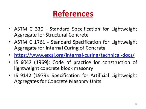 Lightweight Aggregate Concrete Ppt Pptx