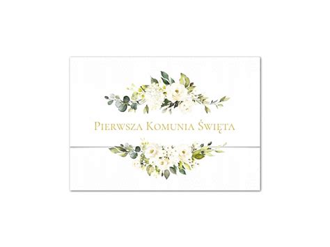 Plakat komunijny I Komunia Święta IHS x cm oficjalne archiwum Allegro