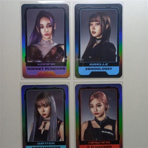 Aespa Photo Card On Bunjang Global Site