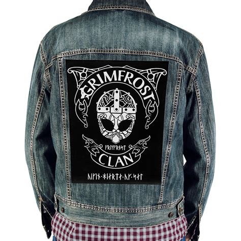 Denim Jacket Back Patch