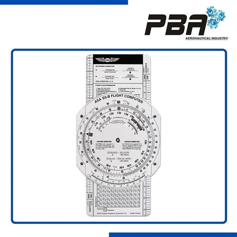 Computador De VÔo Model Asa E6b Pba Aviation