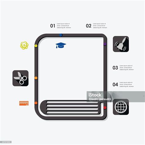 Infografis Pendidikan Ilustrasi Stok Unduh Gambar Sekarang Bentuk