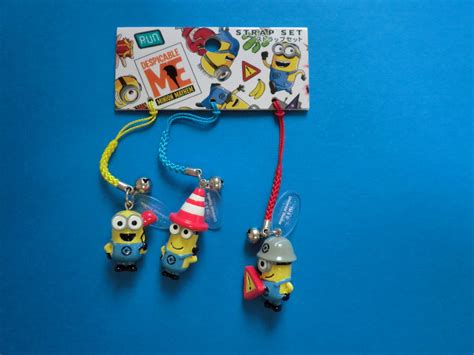 ストラップ Usj 限定 ミニオン 根付け 鈴 ボブ ティム スチュアート ミニオンズ 怪盗グルー ユニバーサルスタジオジャパン Usj お
