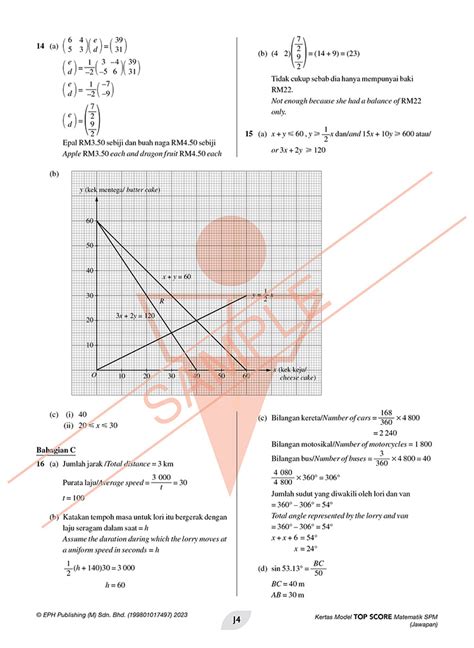 Kertas Model Top Score Matematik Spm Eph