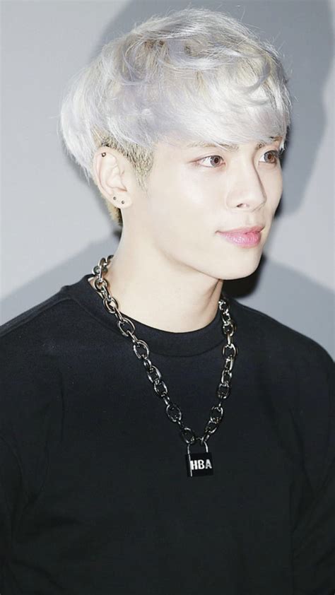 Kim Jonghyun White Hair