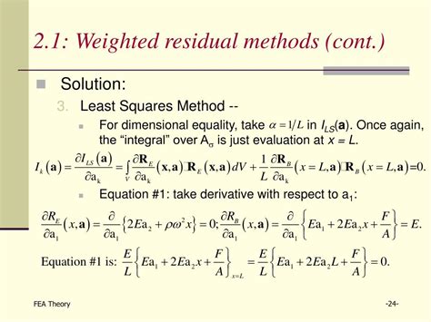 Ppt Section 2 Finite Element Analysis Theory Powerpoint Presentation Id 3993402