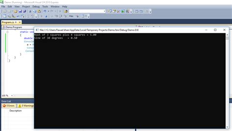 C Sharp Math Ceiling