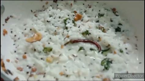 Temple Style Daddojanam Tasty Daddojanam Youtube