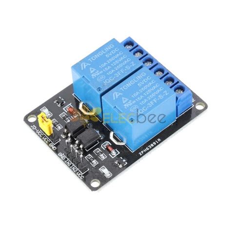 10pcs 2 Channel 5V DC Relay Module Relay Drive Module Control Board
