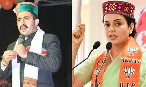 Queen Kangana Vs Royal Vikramaditya On Himachals Mandi Seat Clash
