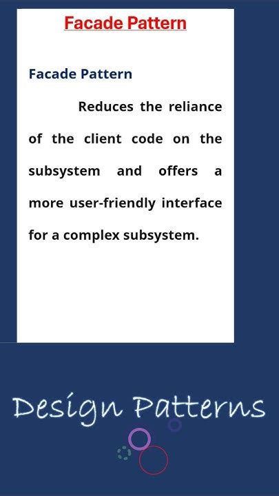 Facade Pattern Design Patterns Youtube