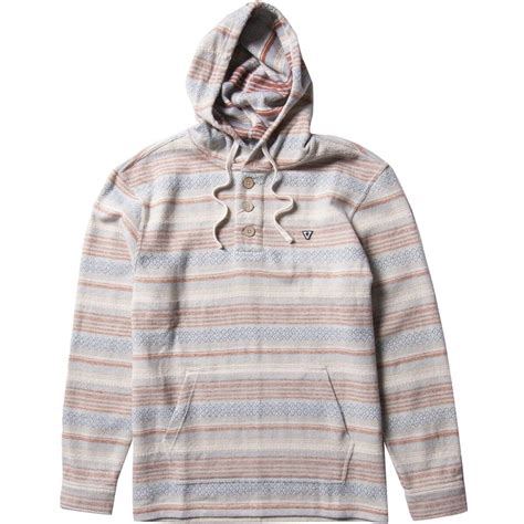 Vissla Descanso Hooded Popover Men S Clothing