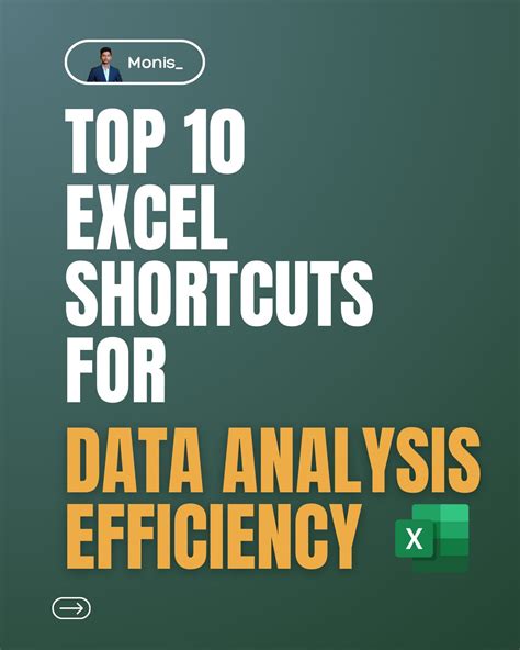 monis 󠀠 on linkedin excelshortcuts dataanalysistips exceltips