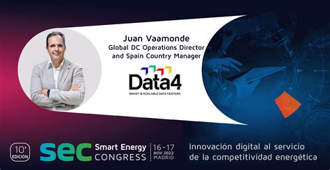 Visión Y Experiencia De Data4 Conferencia Para Plataforma