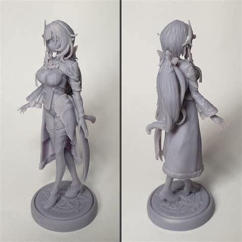 Archivo 3d Elysia Miss Elfo Rosa Impacto Honkai 3º・plan Imprimible