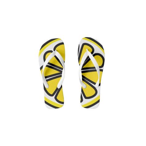 Lemon Flip Flops Cute And Stylish Footwear
