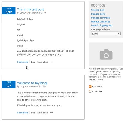 2013 Sp2013 Move Blogs Posts Part To Another Page Sharepoint Stack