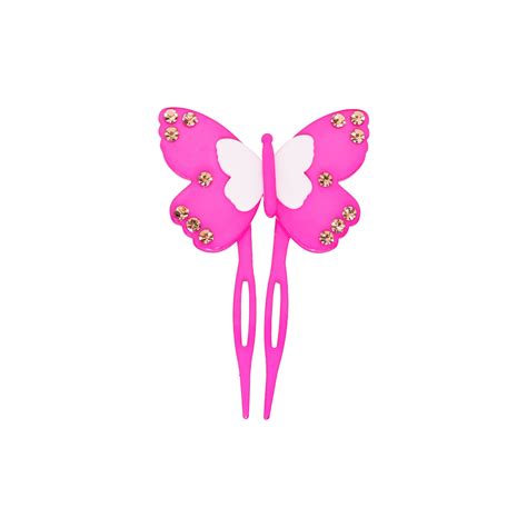 Hair Pin In Orchid Papillon And Emi Jay