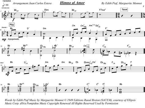 Hymne A Lamour Arr Juan Carlos Esteve Gran Coda By Josh Groban
