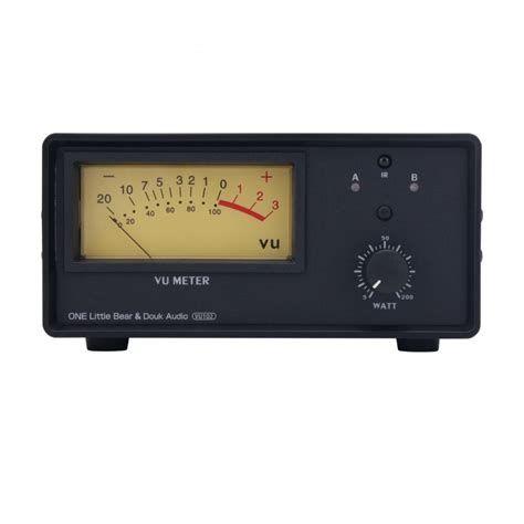 Vu102 2 In 1 Out 1 In 2 Out Amplifier Speaker Selector Switch Box With Vu Level Meter Support