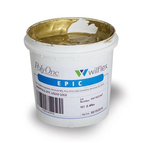 Wilflex Epic Liquid Gold Plastisol Ink By