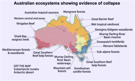 19 Australian Ecosystems Are Collapsing Due To Human Impact Report Finds