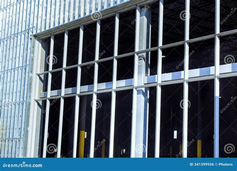 Building Structures Are Constructed Using Steel Metal Beams A Profiles