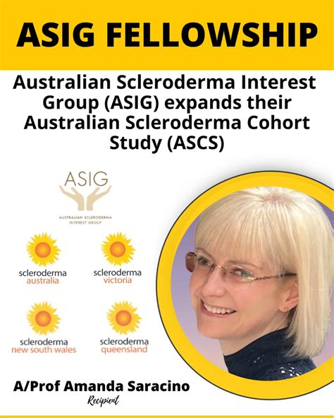 Scleroderma Australia ~ Nfp Organisation Exciting News Since 2007