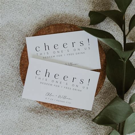 Drink Ticket Template Editable Drink Ticket Happy Hour Ticket Personalized Drink Ticket