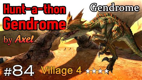 MHGU Chapter 84 Village 4 HUNT A THON GENDROME Hunt Mission Gendrome