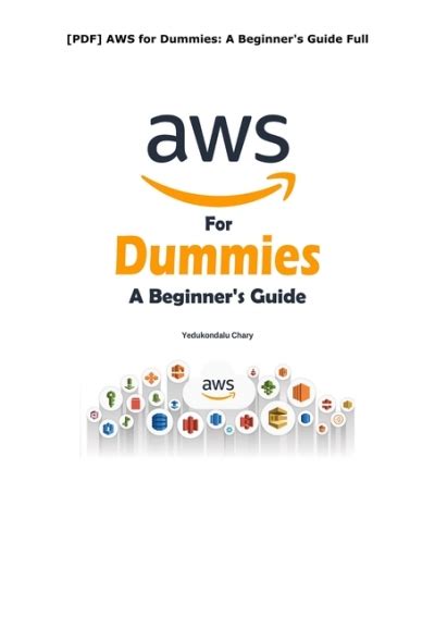 Pdf Aws For Dummies A Beginners Guide Full
