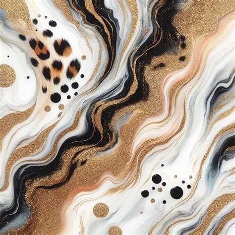 Premium Photo Cute Leopard Marble Texture
