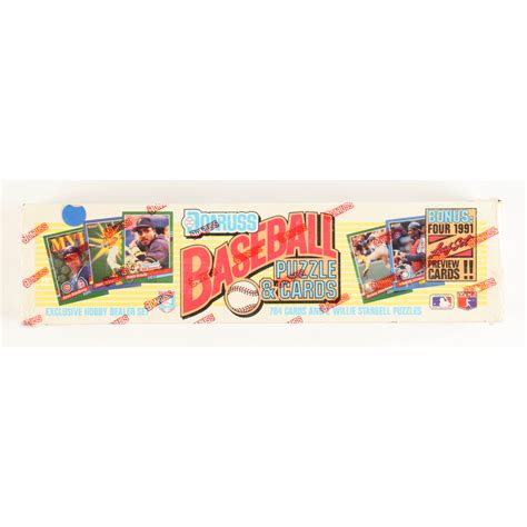1991 Donruss Baseball Complete Set With 784 Cards With Ken Griffey Jr