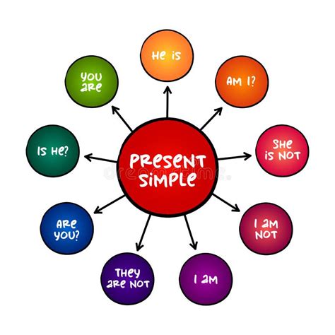 Simple Present Vector