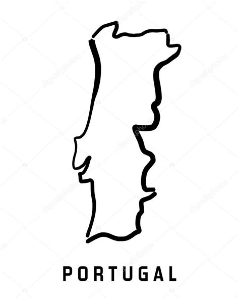 Mapa De Portugal Vetor Mapa My XXX Hot Girl