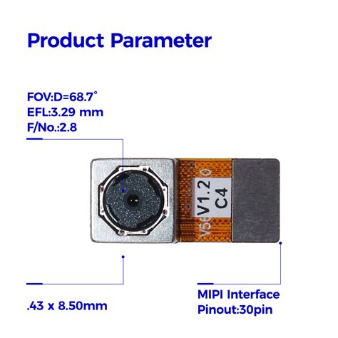 Wholesale Mp OV DVP AF MIPI CMOS Module Manufacturer And Supplier Hampo
