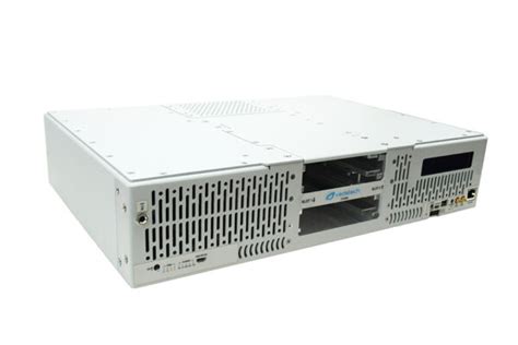 Two Slot 3u Vpx Chassis With Rtm For Conduction Cooled Modules