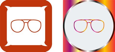 Unique Glasses Icon Design 44745245 Vector Art At Vecteezy