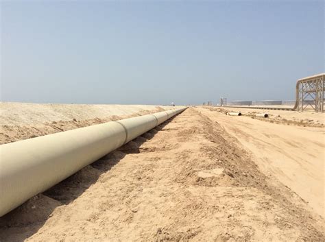 Pipeline For Saline Water Conversion Corporation Swcc Tank To Royal Commission Tank Femco