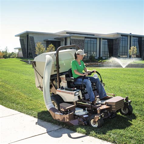 Midmount Powervac Collection Systems Grasshopper Mower
