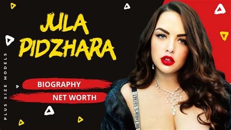 Jula Pidzhara Wiki Biography Net Worth Russian Plus Size Model