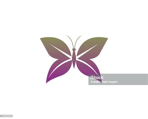美麗蝴蝶圖示設計向量圖形及更多企業圖片 企業 化妝品 商務 Istock